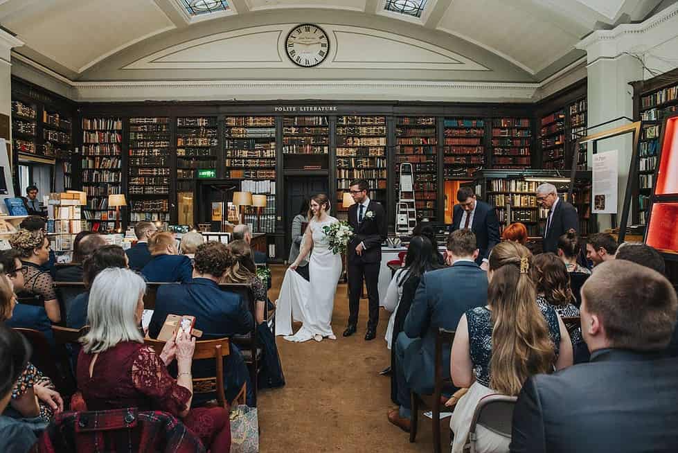 Library Wedding Manchester - The Urban Wedding Company
