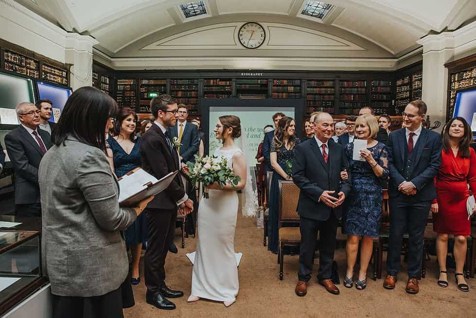 Library Wedding Manchester - The Urban Wedding Company