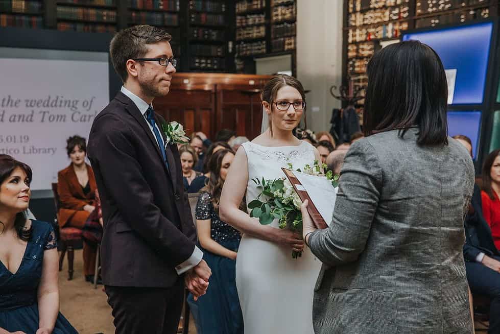 Library Wedding Manchester - The Urban Wedding Company