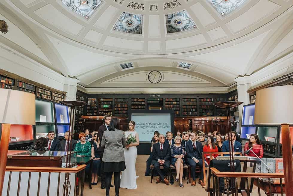 Library Wedding Manchester - The Urban Wedding Company