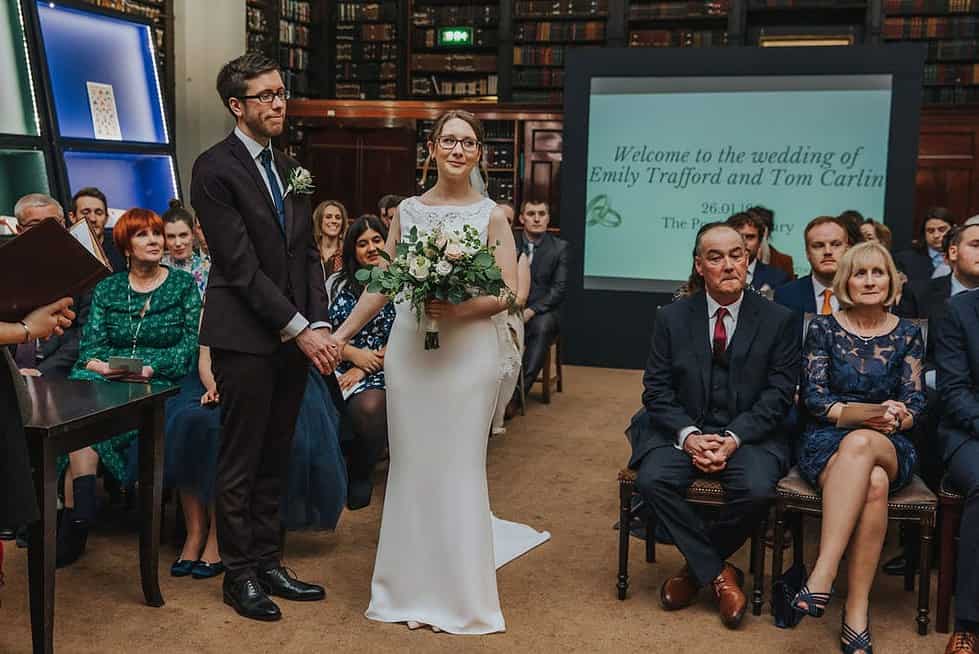 Library Wedding Manchester - The Urban Wedding Company