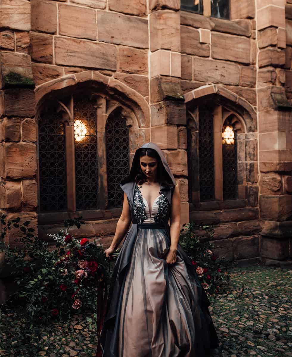The best bridal capes for a winter wedding