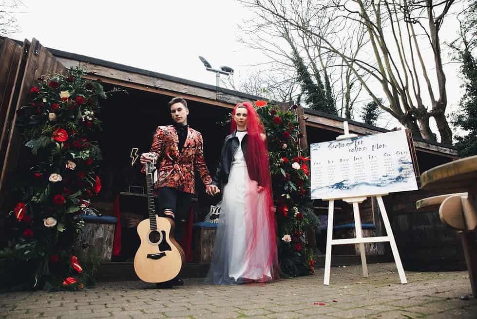 Rock Wedding, alternative wedding - The Urban Wedding Company