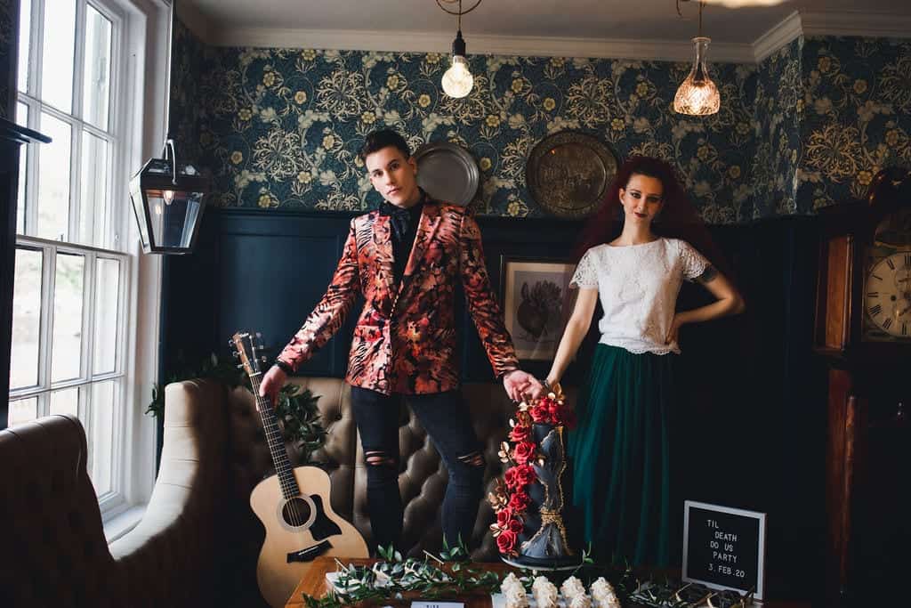 Rock Wedding, alternative wedding - The Urban Wedding Company