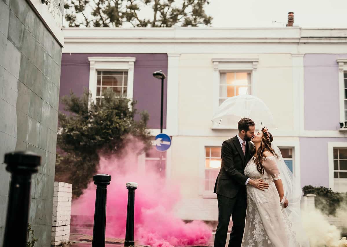 Non traditional wedding in the city -Real Wedding || Jess & James