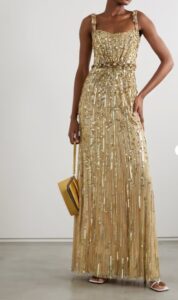 15 Gold Mother of the bride and groom dresses to sparkle and shine