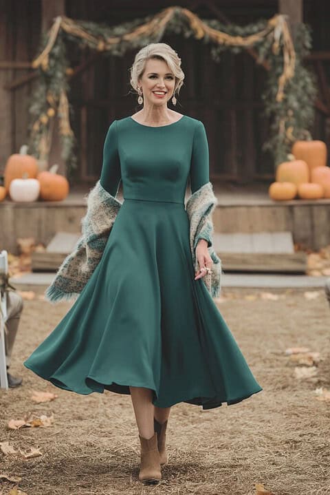 Fall Mother of the Bride Dresses: Warm, Rich, and Beautiful
