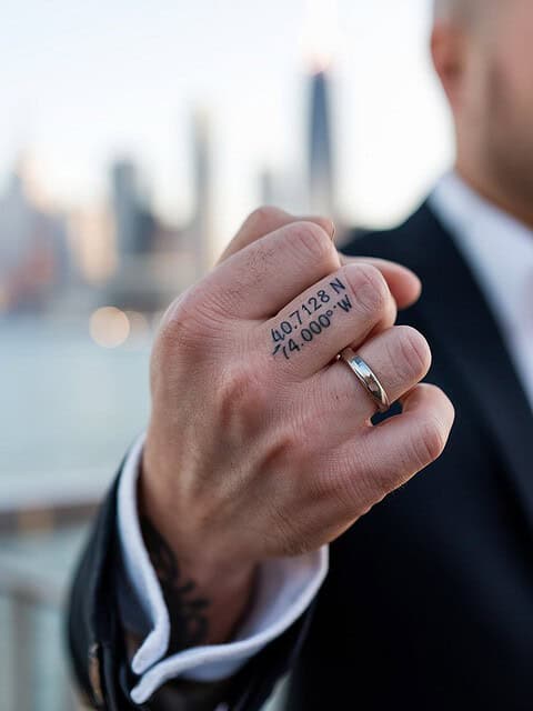 Ditch the Rings: 21+ Badass Wedding Ring Tattoos That Say “Forever"