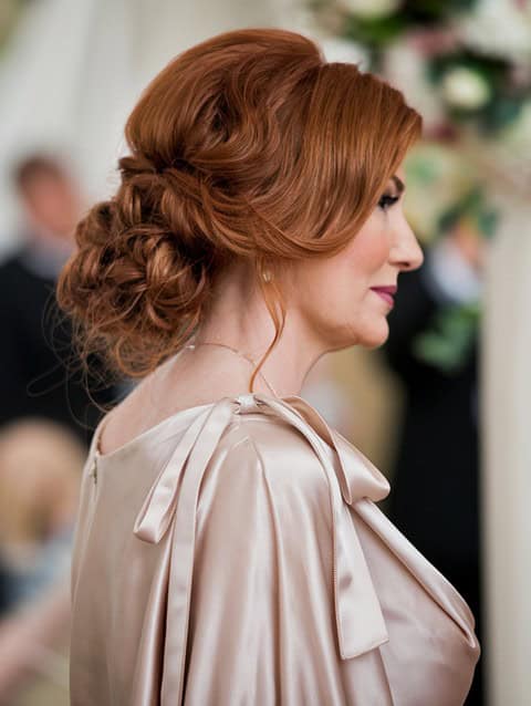 Beautiful Long Hair Ideas for Mothers of the Bride or Groom - The Urban ...