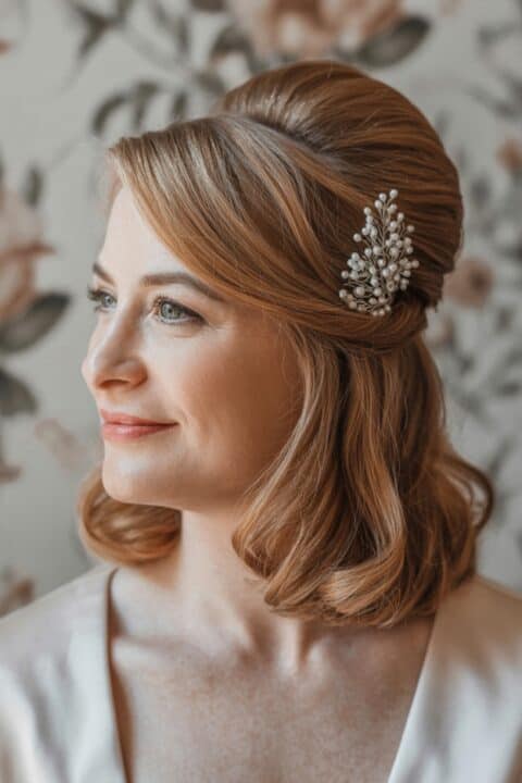 26 mother of the bride (& Groom) Medium Length Hairstyle ideas