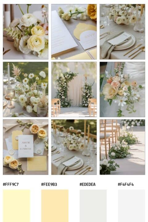 Butter Yellow Wedding Inspiration: Soft, Dreamy Ideas You'll Love