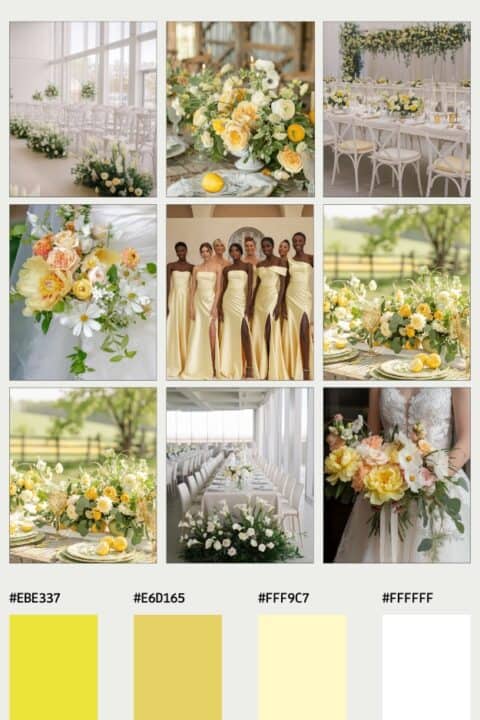 Butter Yellow Wedding Inspiration: Soft, Dreamy Ideas You'll Love