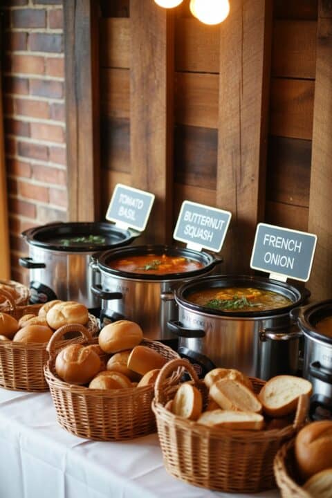 Soup Bar Simplified: Step-by-Step to a Stylish, No-Fuss Wedding Statio